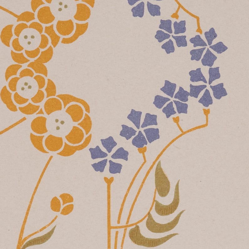 1902 FRIEZES and CORNER MOTIFS - R. Godron – Early Art Nouveau ...