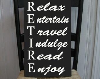 Retirement acronym | Etsy