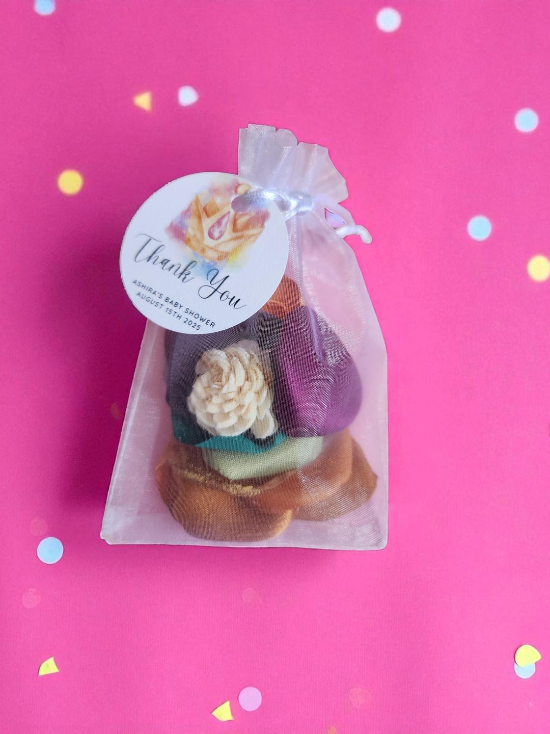 Princess Rose Petal Sachet: Sola Flower, Custom Scent - Bridal Shower ...