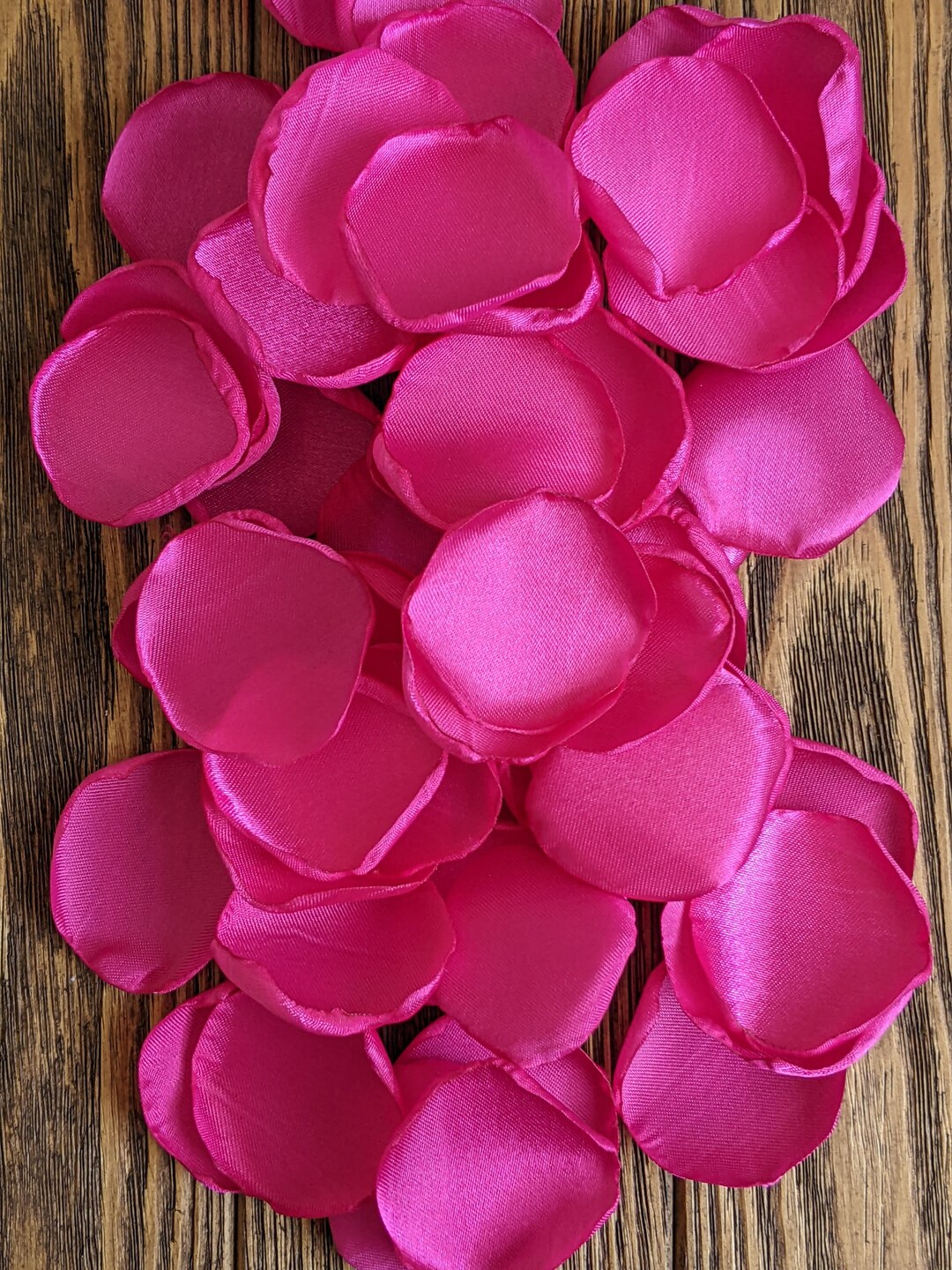 Fuschia Rose Petals for Wedding Decor and Aisle Runner-custom Flower ...