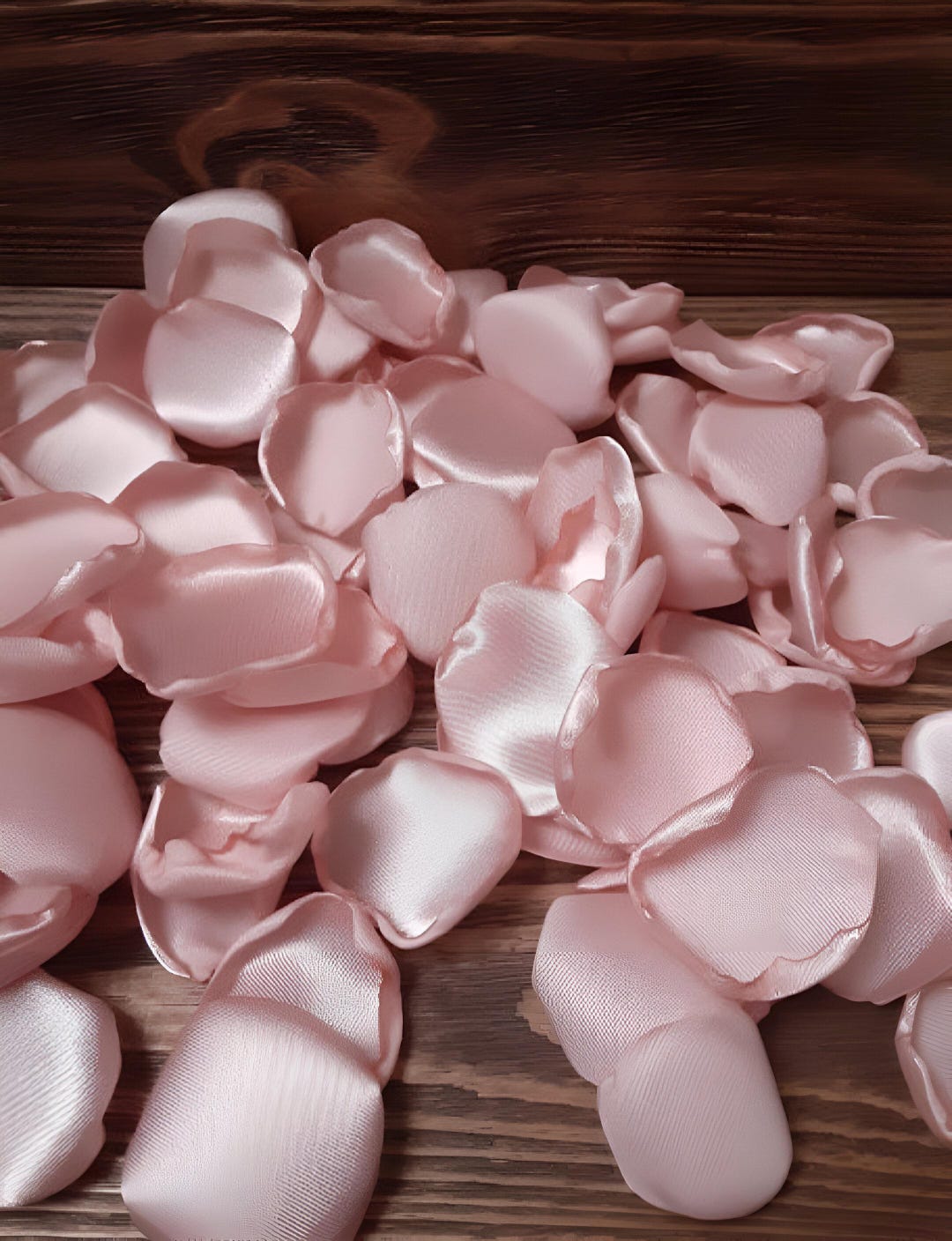 Blush Pink Satin Rose Petals Princess Confetti Baby Bridal Shower ...