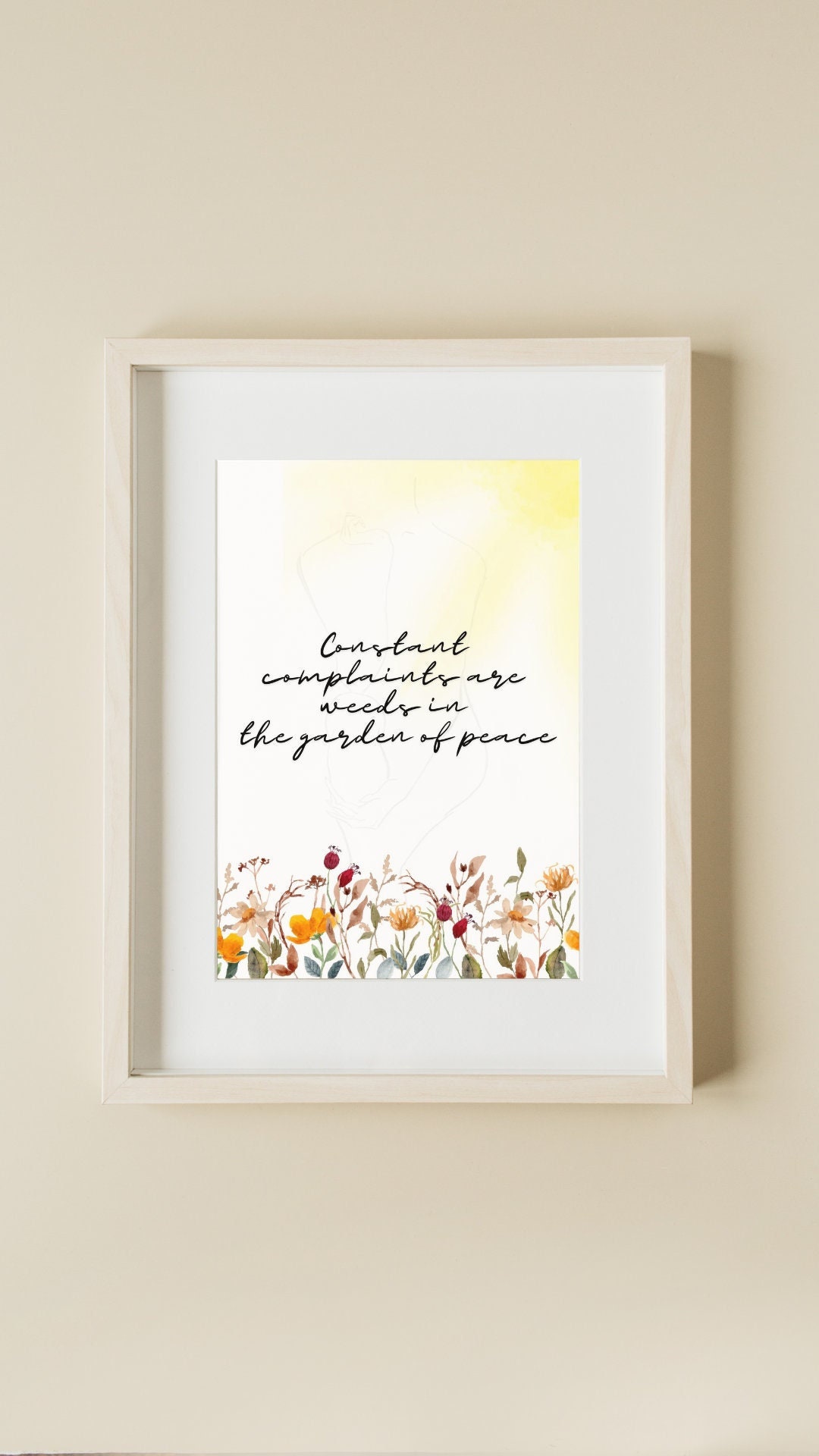 Boho Affirmation Poster – Digital Download for CBT Calming Corner ...