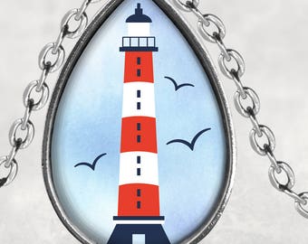 Lighthouse pendants | Etsy
