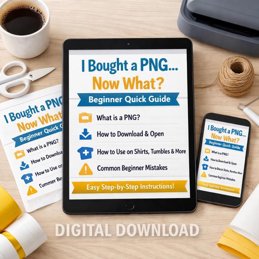 Beginner PNG Guide – How to Use PNG Files for Shirts, Sublimation ...