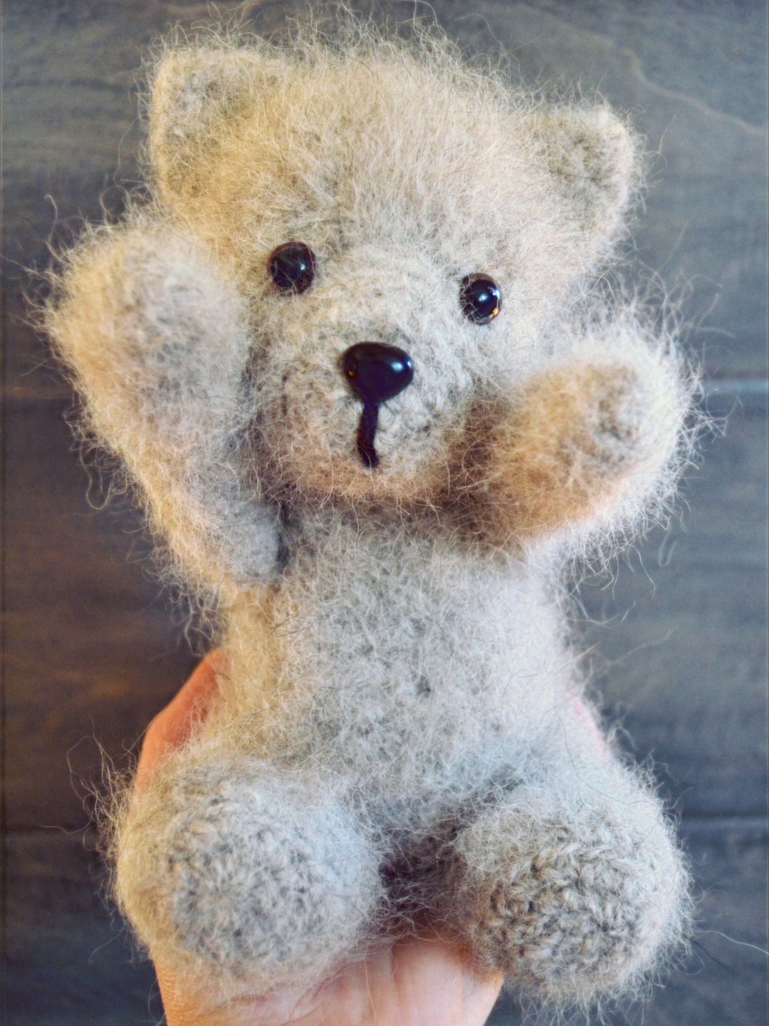 Dog Fur Keepsake Fuzzy Pup - Made From Your Pet's Fur - Etsy