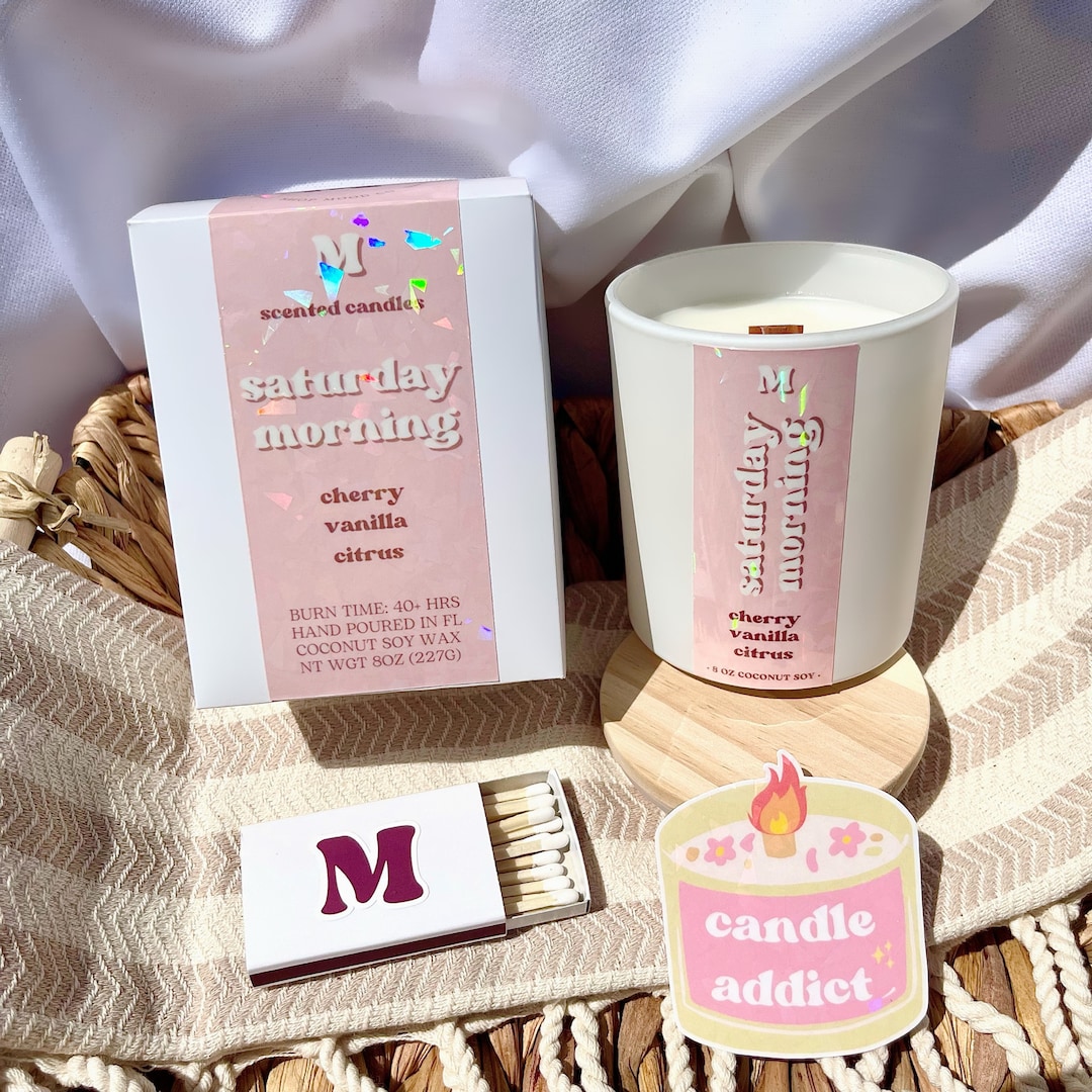 Saturday Morning Tangy Cherry Citrus Warm Vanilla Sugar Vegan Coconut ...