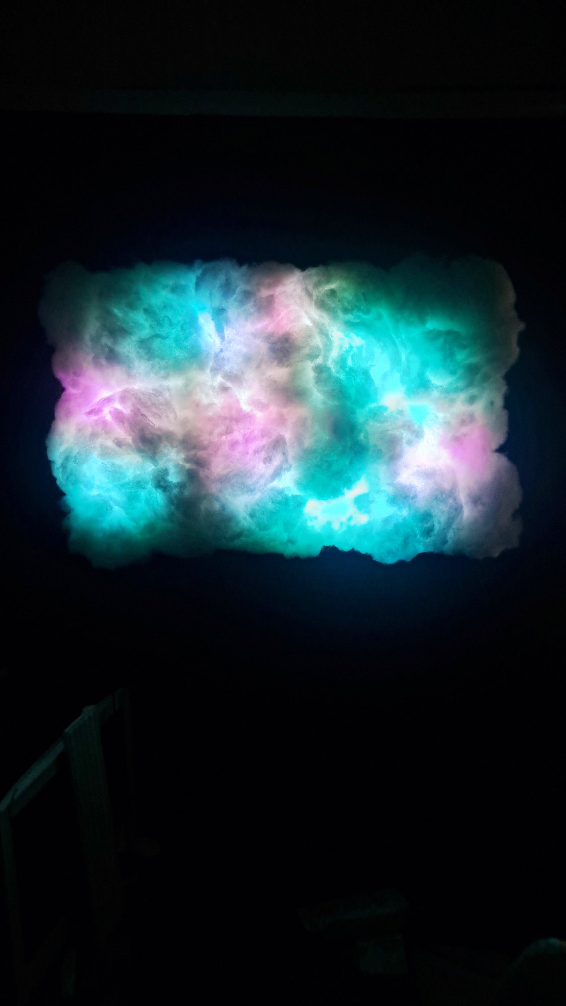 Dream Cloud Setup, Colorful Cloud Lamp, Color Changing Cloud Light ...