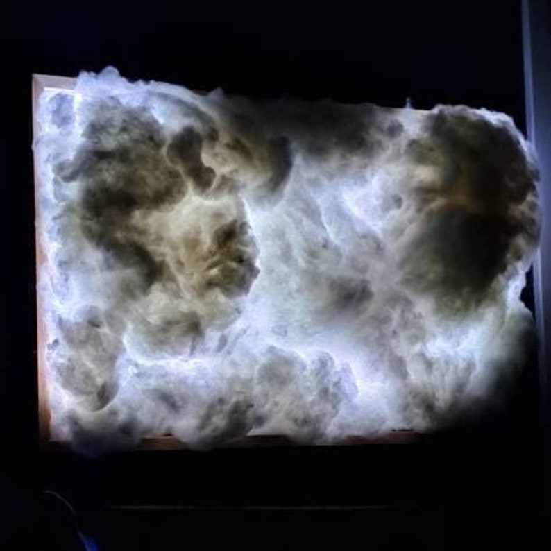 Dream Cloud Setup, Colorful Cloud Lamp, Color Changing Cloud Light ...