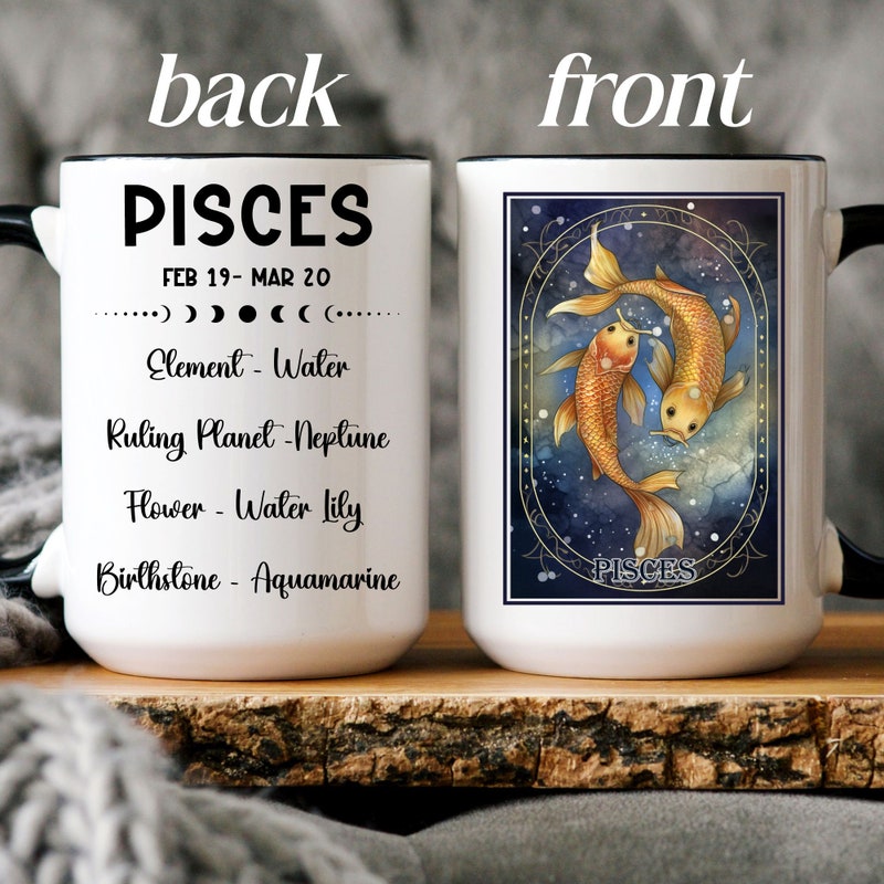 Zodiac Mugs - Etsy