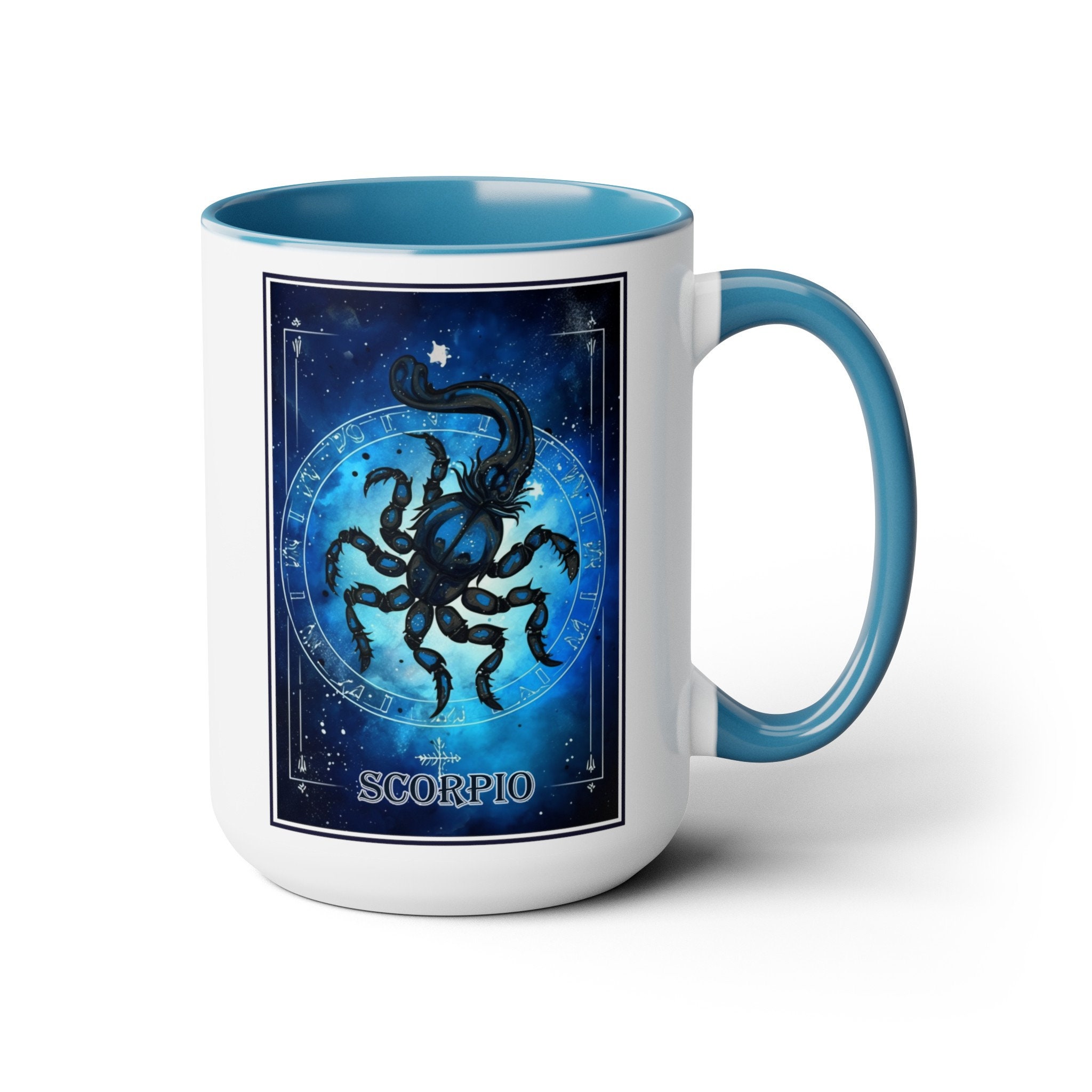 Scorpio Zodiac Mug, Tarot Scorpio Birthday Mug, Scorpio Gift, Astrology ...