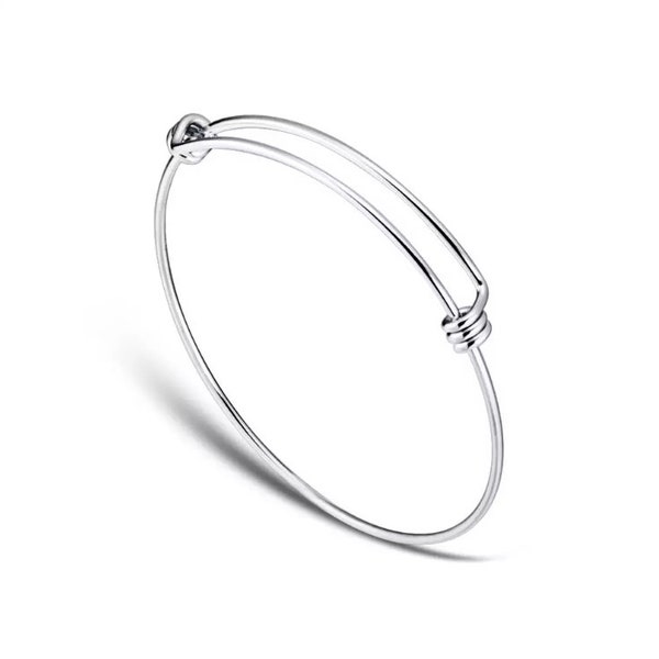 Stainless Steel Bangle - Etsy