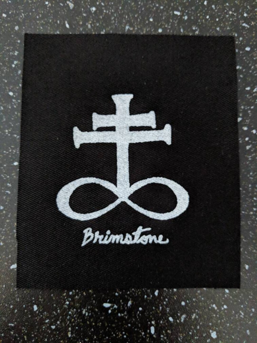 Brimstone Alchemy Symbol Fabric Patch - Etsy