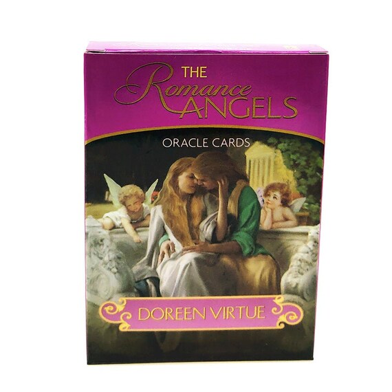 The Romance Angels Oracle Card Deck Doreen Virtue 44 Cards Etsy