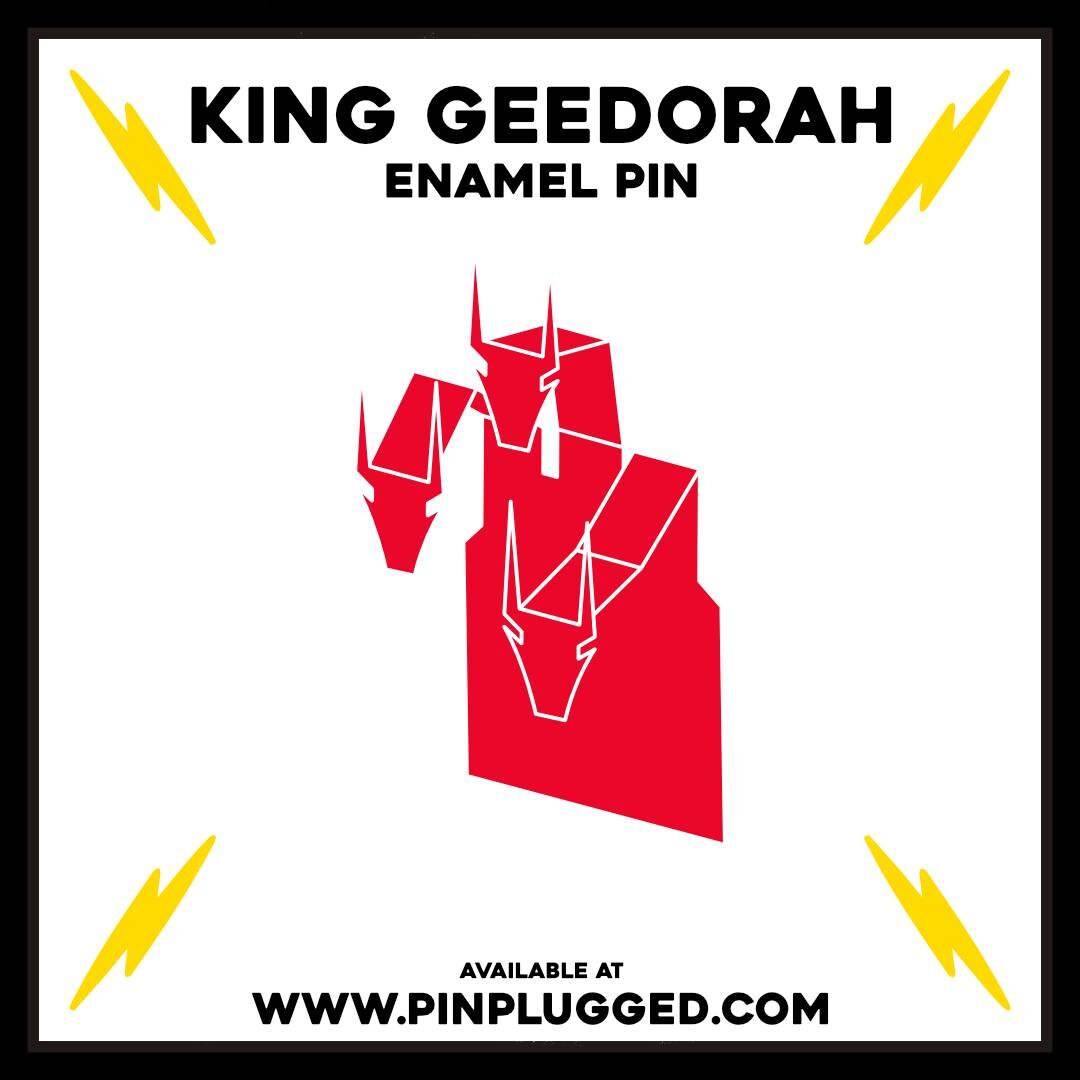 King Geedorah Enamel Pin - Etsy