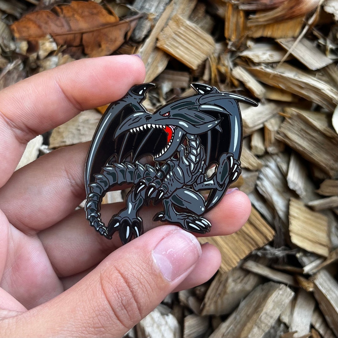 Red Eyes Black Dragon Enamel Pin - Etsy
