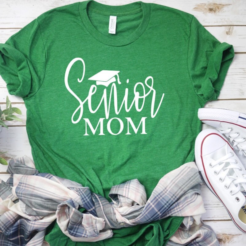 Senior Mom Shirt Grad Shirts Graduation Shirts Mom of | Etsy