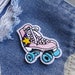 Roller Derby Patch Roller Skate Iron on Patch Skating Embroidered ...