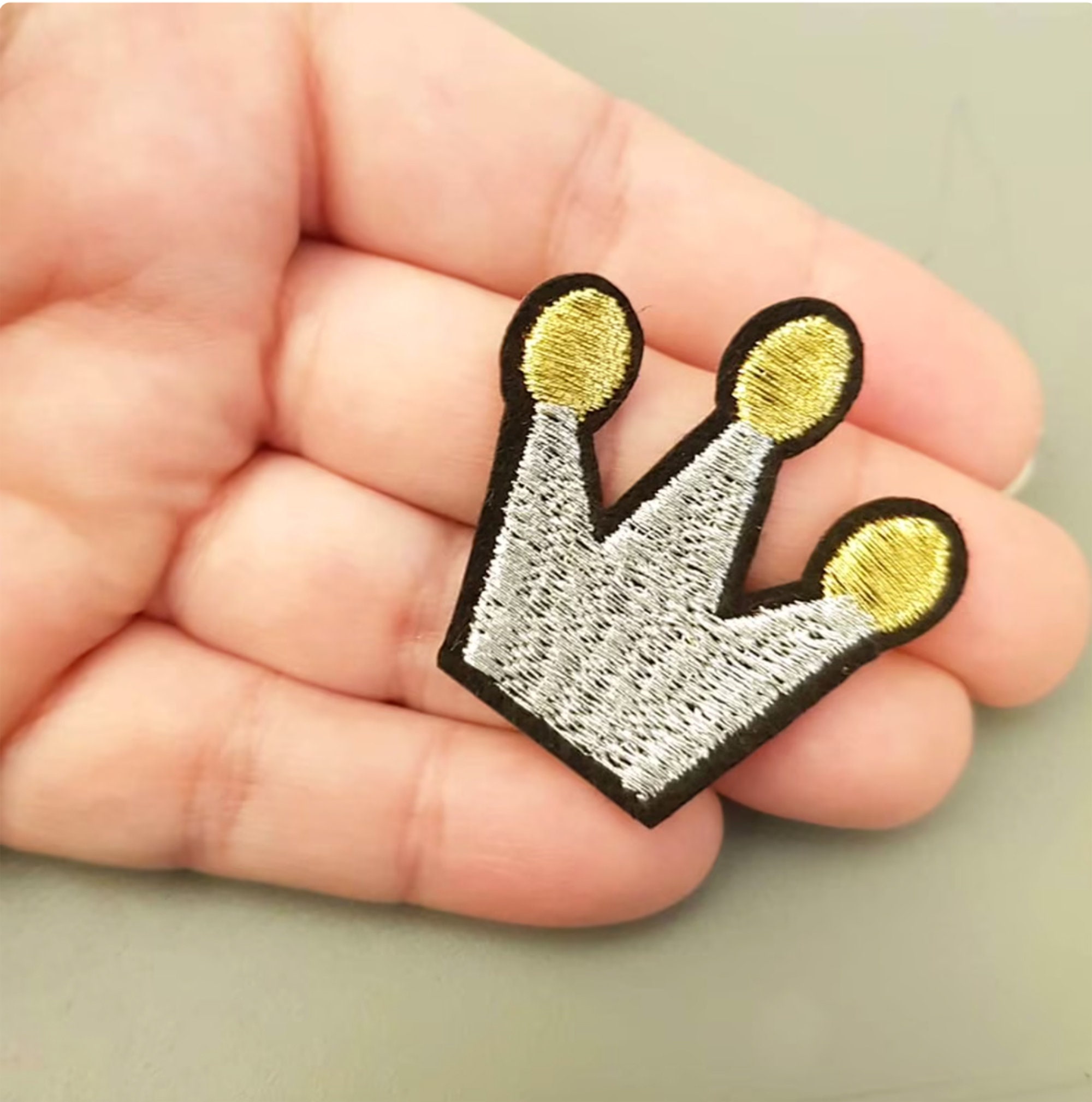 Gold Crown Patch Swag Tiara Patches Cute Princess Patch | Etsy