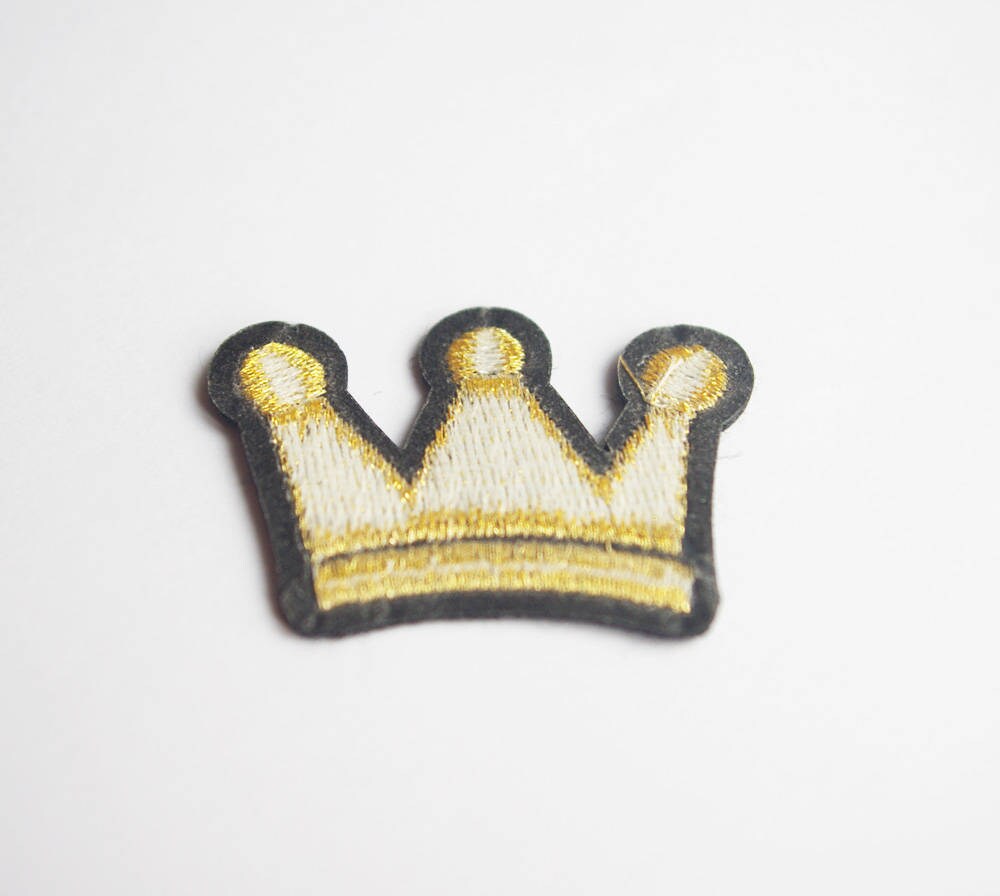 Gold Crown Patch Swag Tiara Patches Cute Princess Patch | Etsy