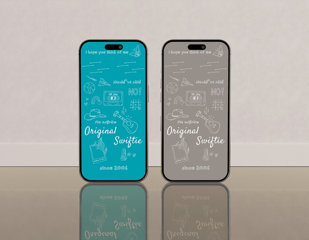 Set of 2 Original Swiftie Taylorswift Taylor Swiftie Doodle Design ...