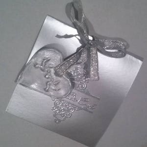 Silver Angel Wall Hanging Framed 3d Art Decor - Etsy