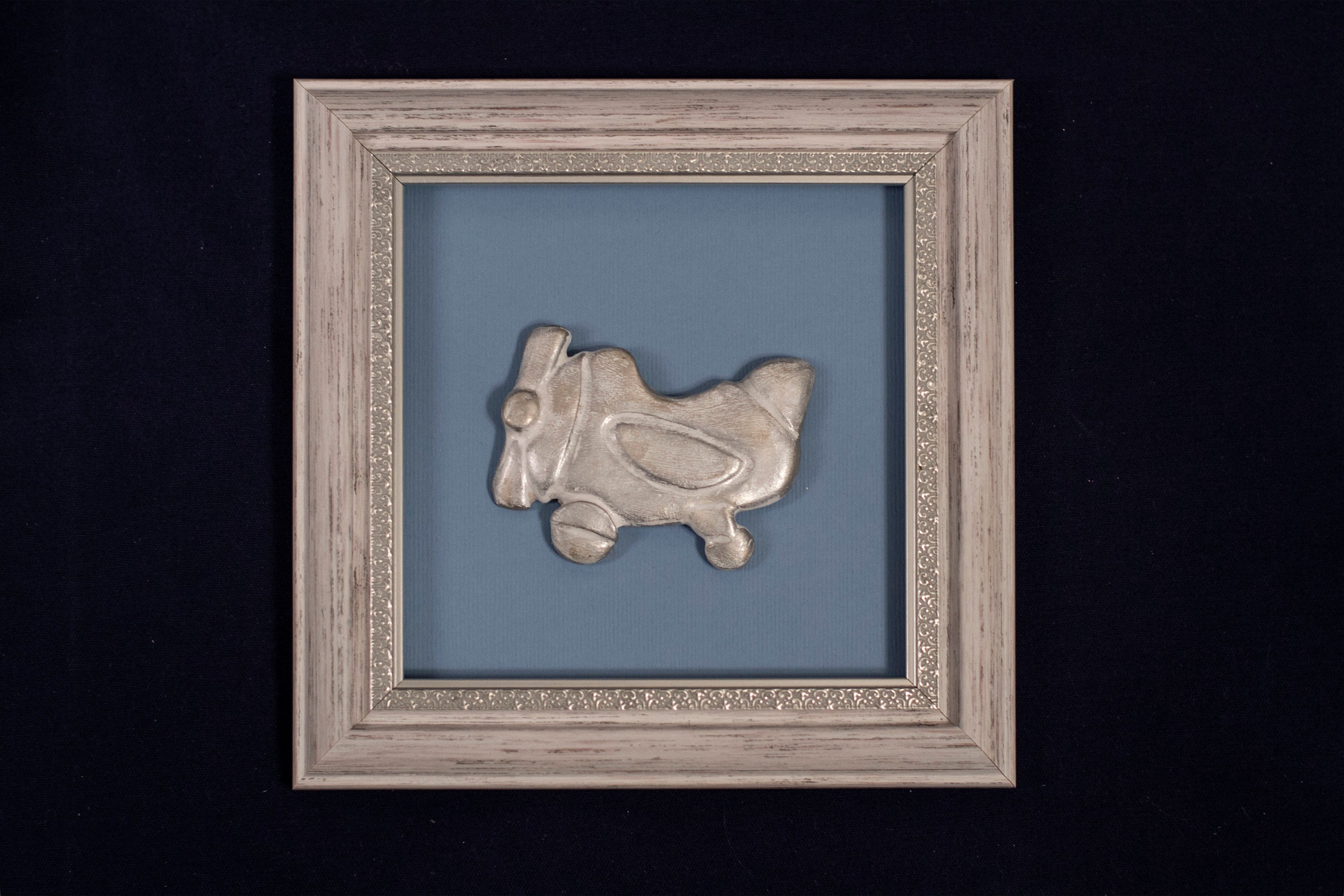 Airplane Picture Blue Framed Nursery Art - Etsy