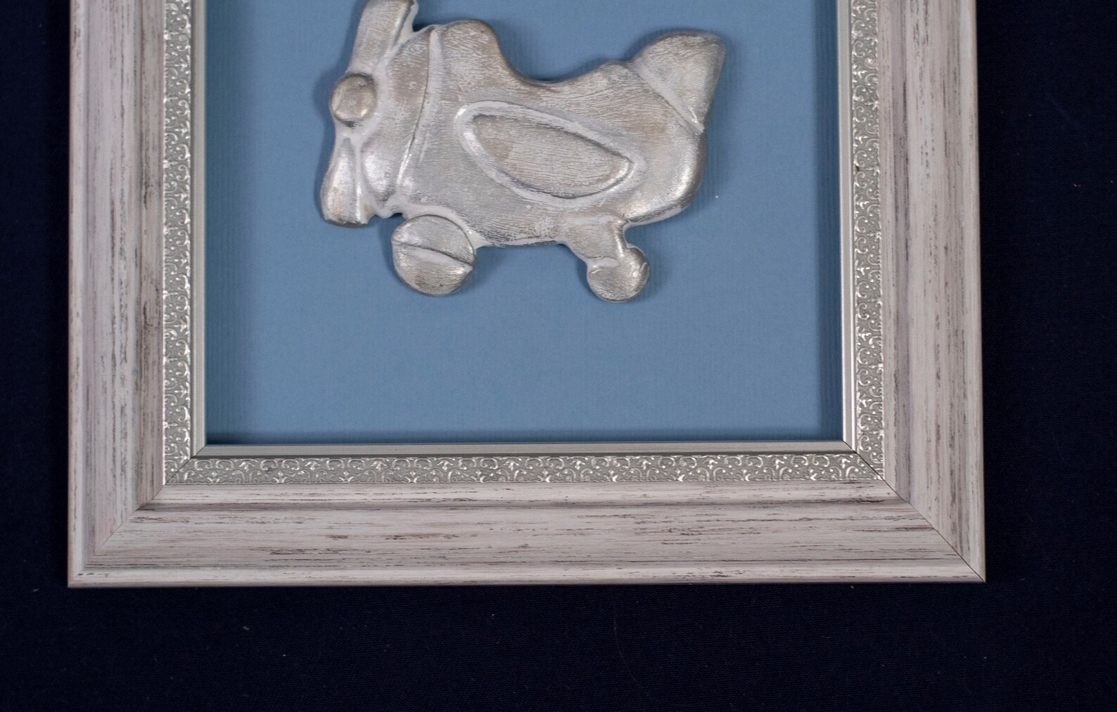Airplane Picture Blue Framed Nursery Art - Etsy