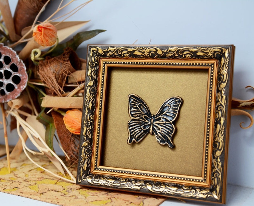Butterfly 3d Wall Frame Artwork Picture Lover - Etsy