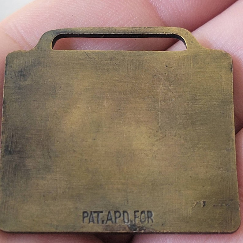 Antique WW1 French Military Bronze Pocket Watch Fob Soldiers - Etsy
