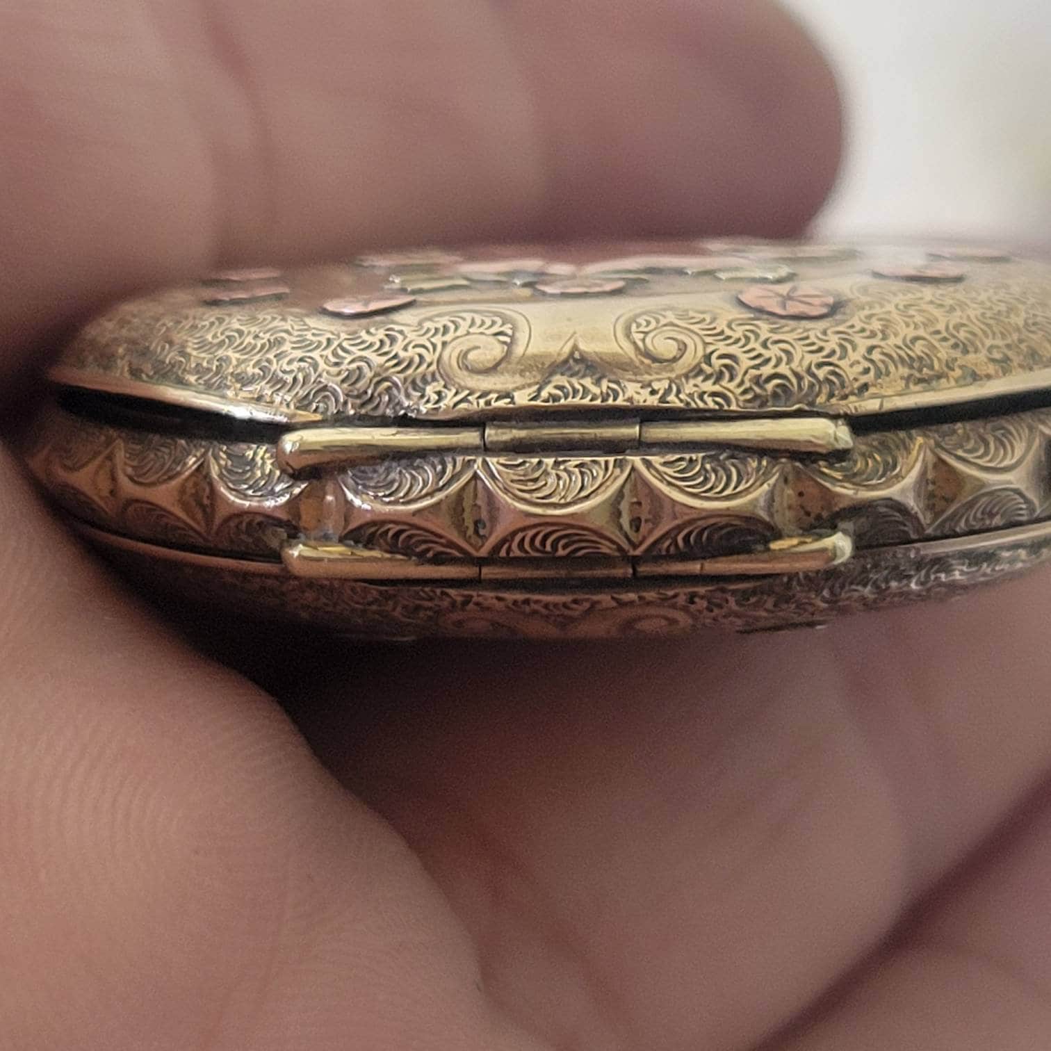 Antique Multi Color Gold Filled Hunter Case Pocket Watch With - Etsy