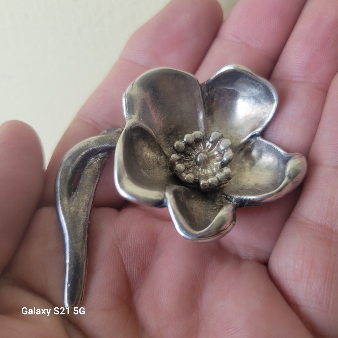 Vintage Christofle Flower Paperweight Sculpture Silver Plate - Etsy