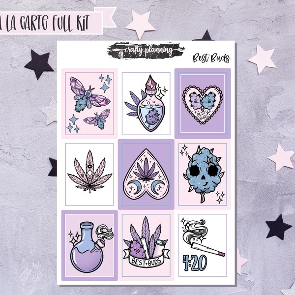 Stoner Stickers - Etsy