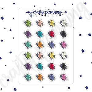 Spell Book Stickers Book Stickers Witchcraft Stickers Witch | Etsy