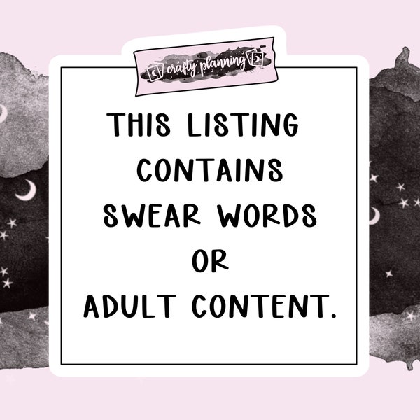 Adult Stickers - Etsy