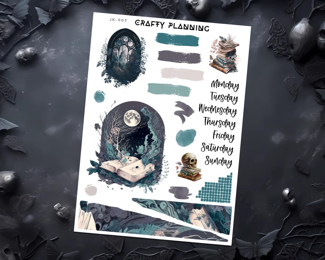 Journal Stickers, Witchcraft Stickers, Esoteric Stickers, Journal Kit ...