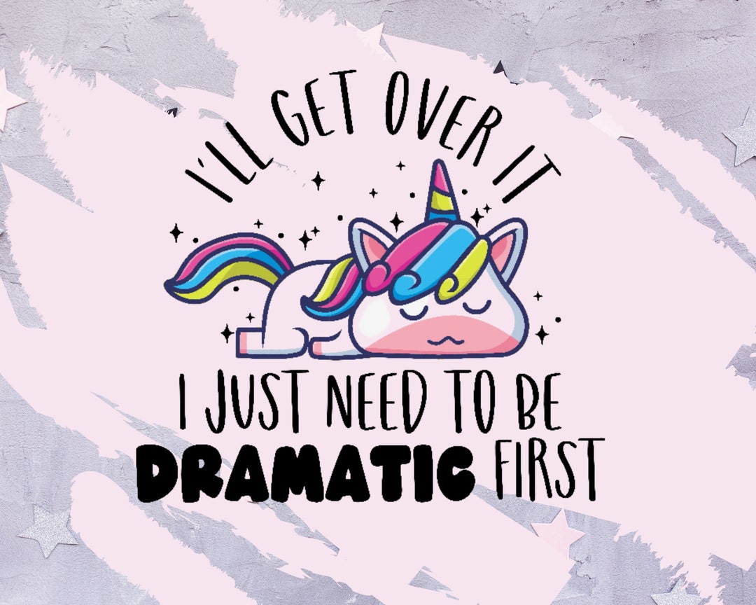 Unicorn Stickers, Dramatic Stickers, Funny Stickers, Planner Cover ...