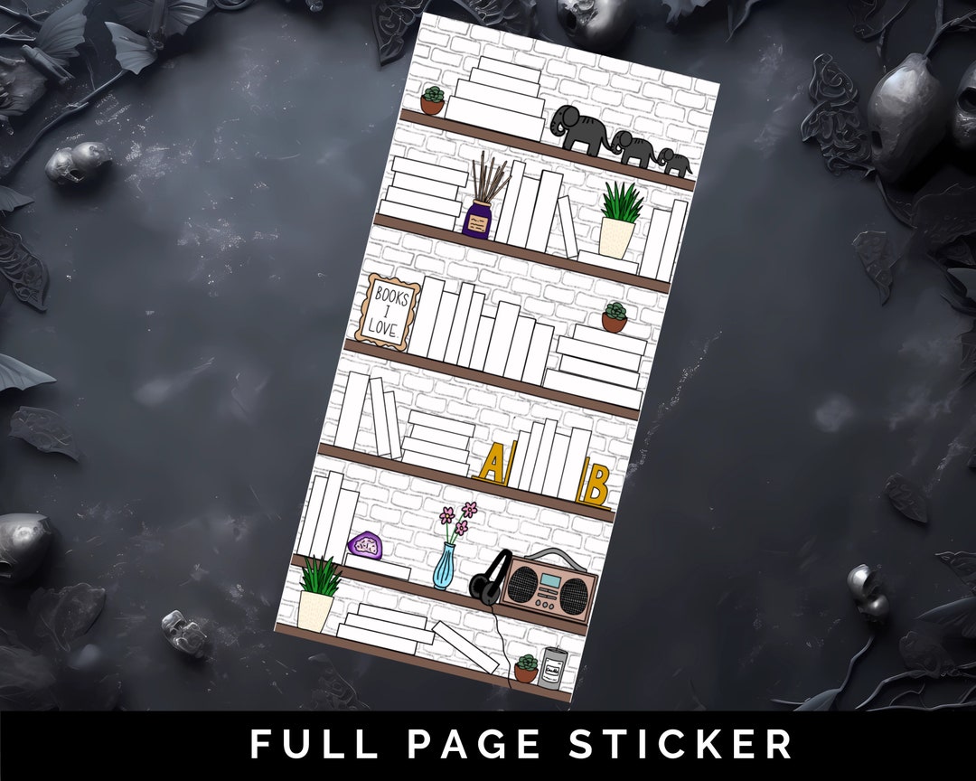 Full Page Sticker, Book Tracker, Hobonichi Weeks, PP Weeks, Notes Page ...