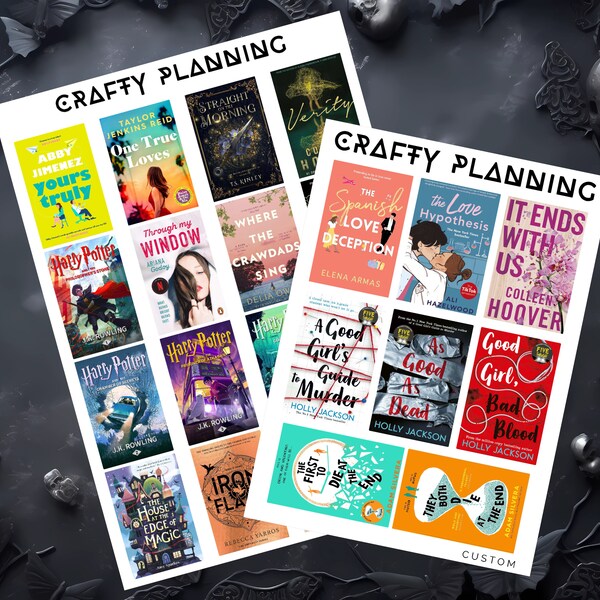 Book Stickers - Etsy