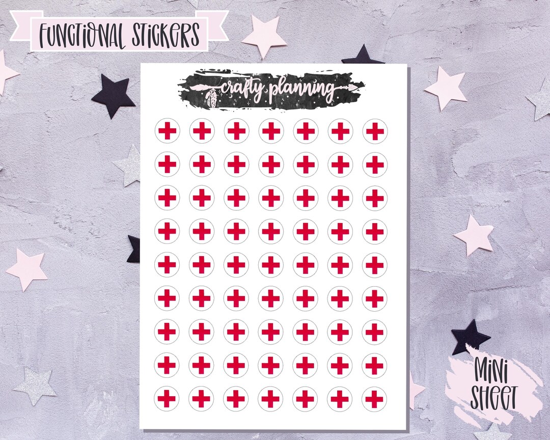 Red Cross Stickers, Medical Stickers, Hospital Stickers, Doctor ...