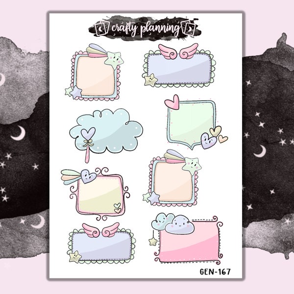 Frame Stickers - Etsy