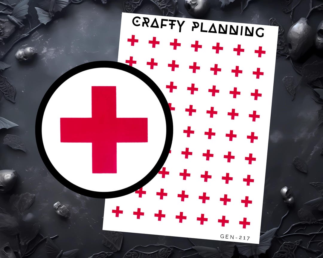 Red Cross Stickers, Medical Stickers, Hospital Stickers, Doctor ...