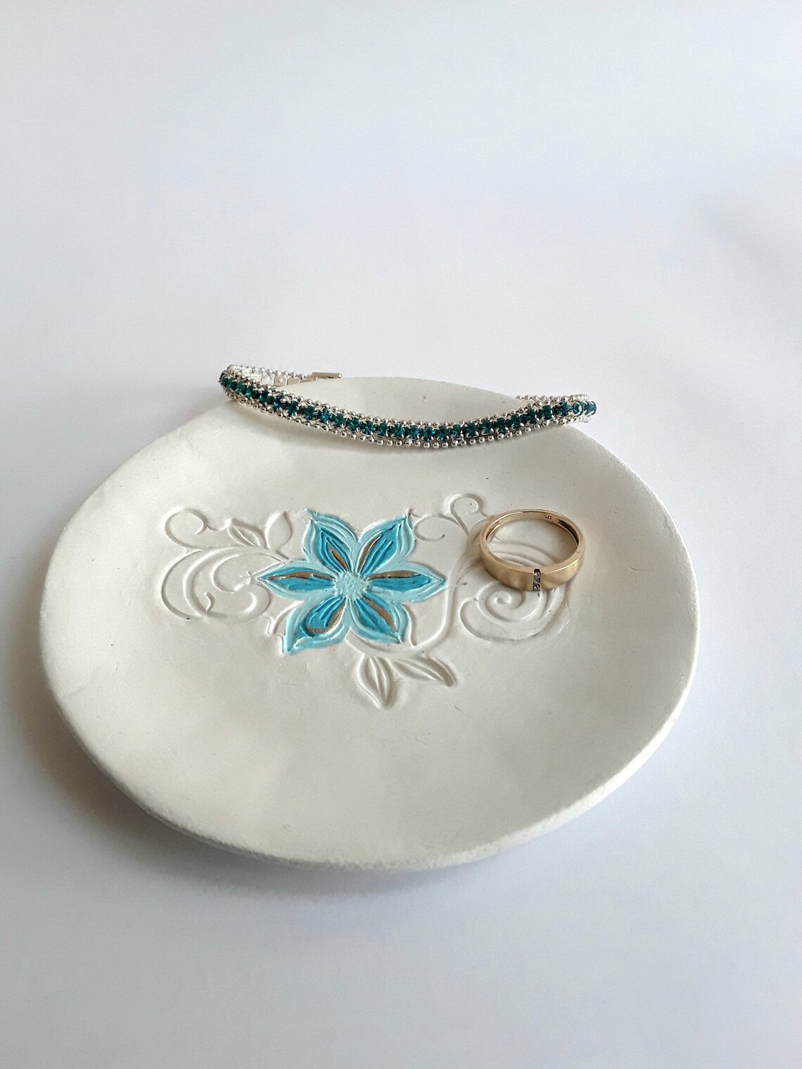 Ring Dish Jewellery Plate Ring Plate Jewelry Bowl | Etsy