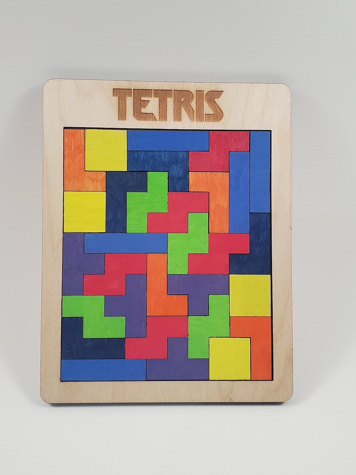 Tetris Puzzle SVG File for Lasercut or CNC - Etsy