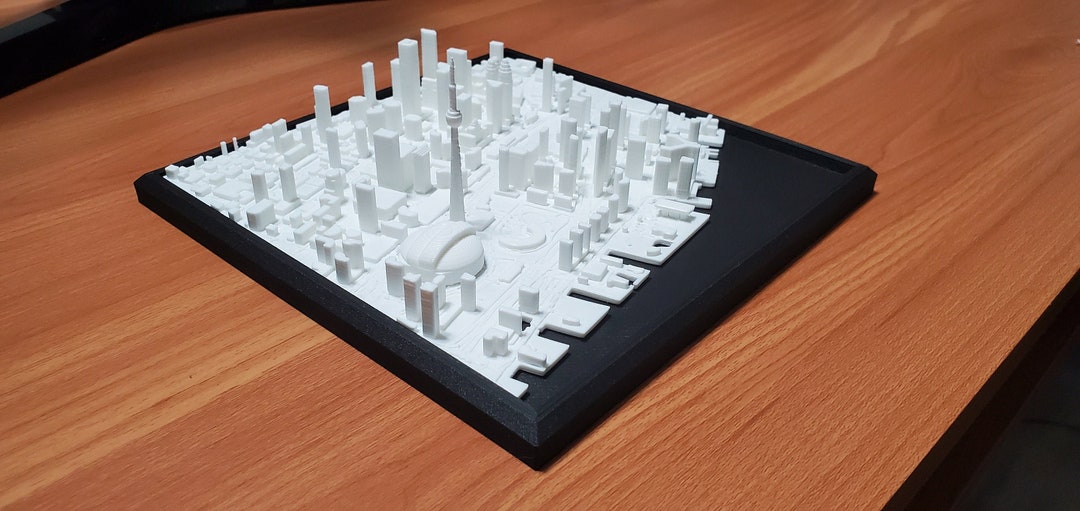 Toronto 3D Map - Etsy