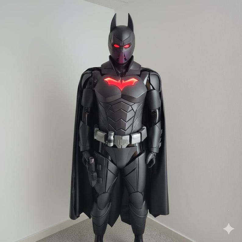 Beyond Bat Costume Concept Art Complete Dark - Etsy