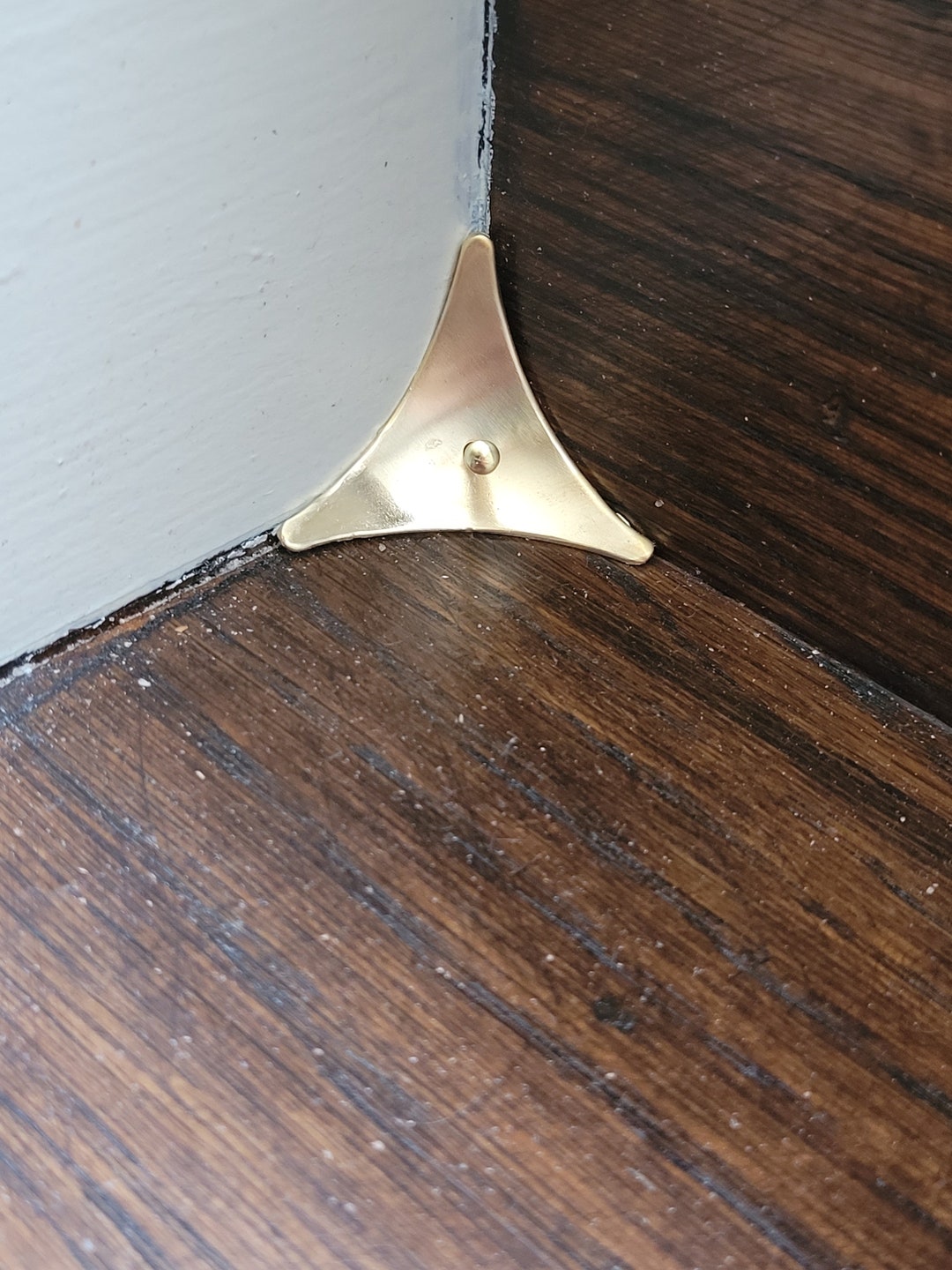 Solid Brass or Copper Corner Dust Protectors. Stair Dust Guard. Dusty ...
