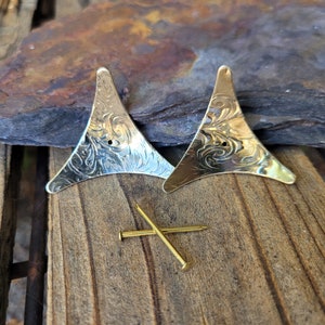 Solid Brass Corner Dust Protectors. Stair Dust Guard. Dusty Corner ...