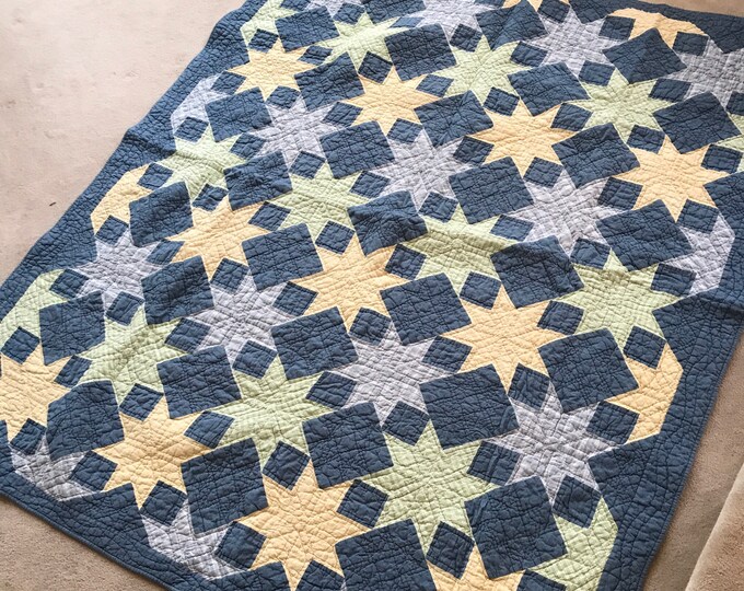 Vintage Quilt, Vintage Ethan Allen Quilt, Quilt Coverlet - Etsy