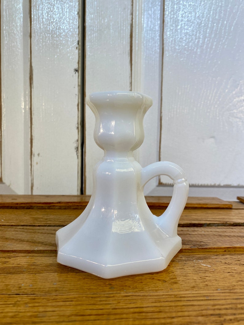 Vintage Milk Glass Milk Glass Candlesticks Hobnail Milk - Etsy