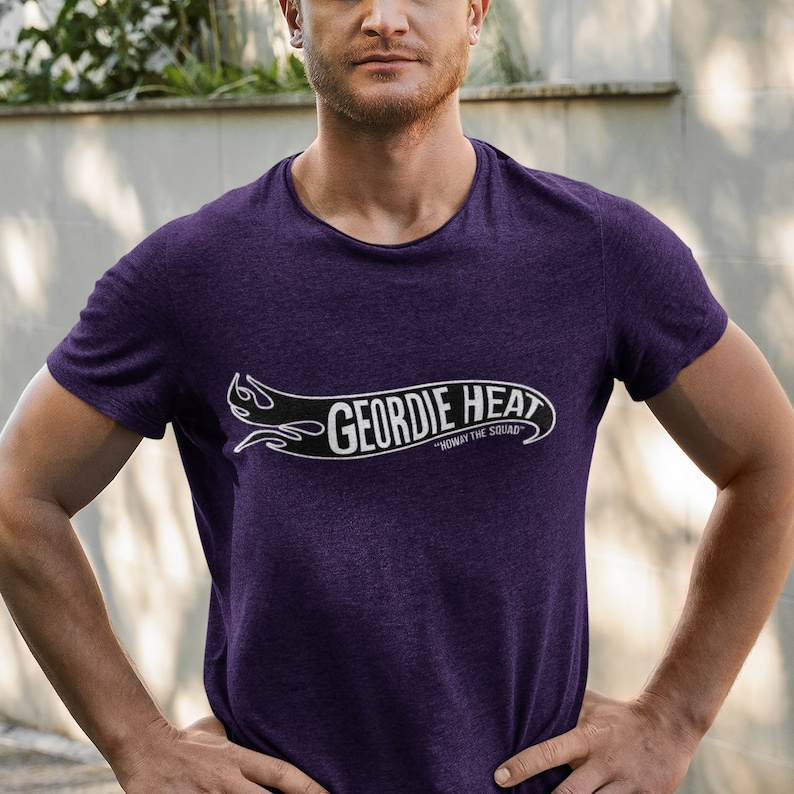 Athletico Mince Vintage Style Geordie Heat T-shirt for Men - Etsy